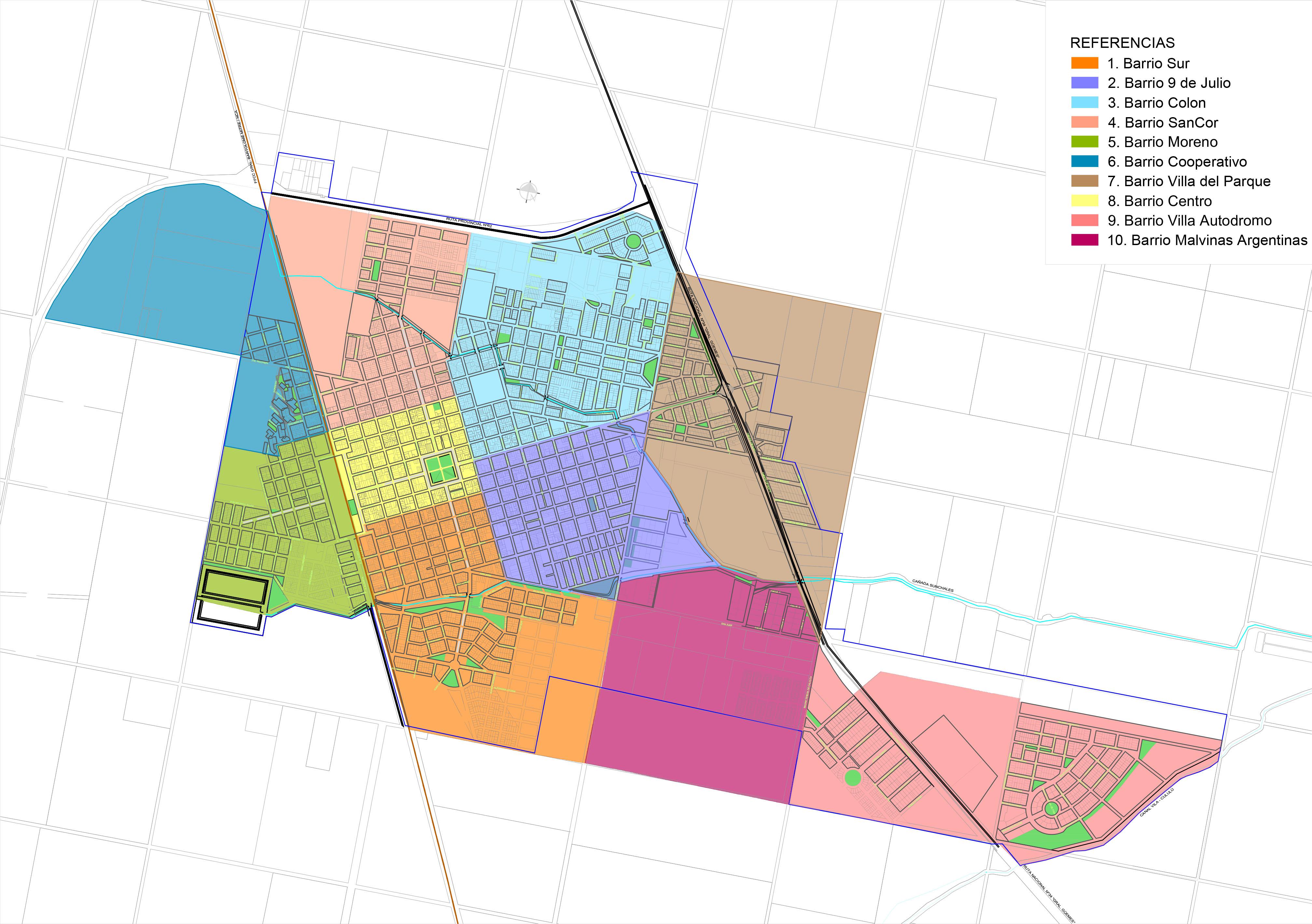 Sunchales ya cuenta con un nuevo barrio: Malvinas Argentinas