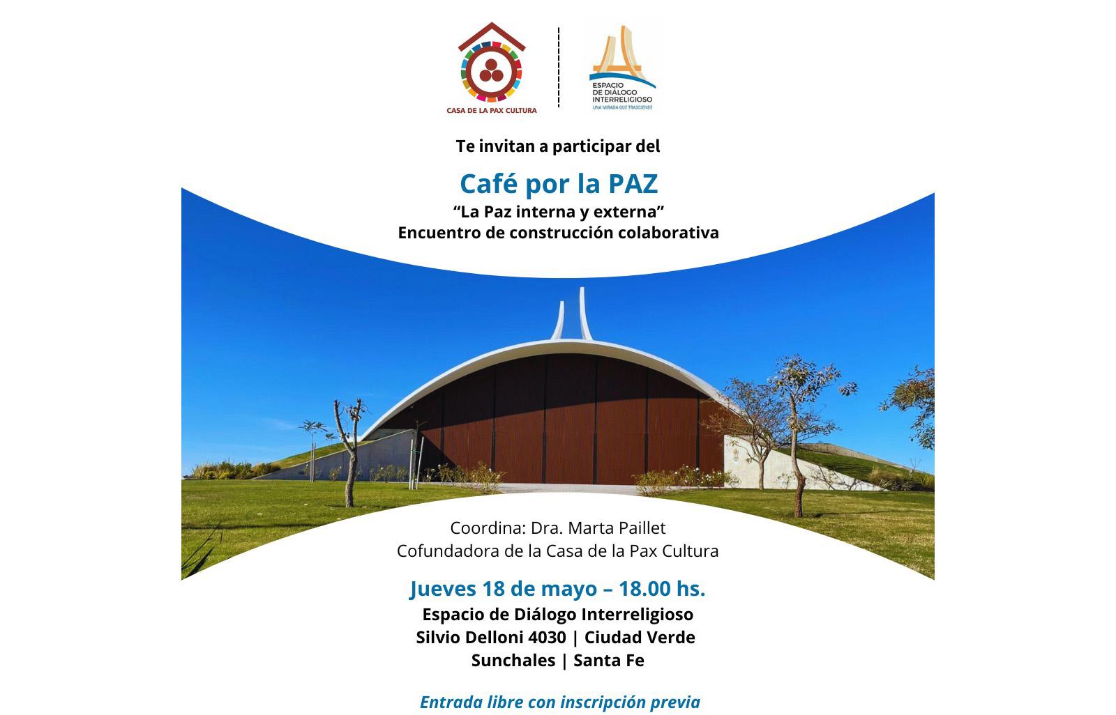 Primer Café por la Paz en Sunchales