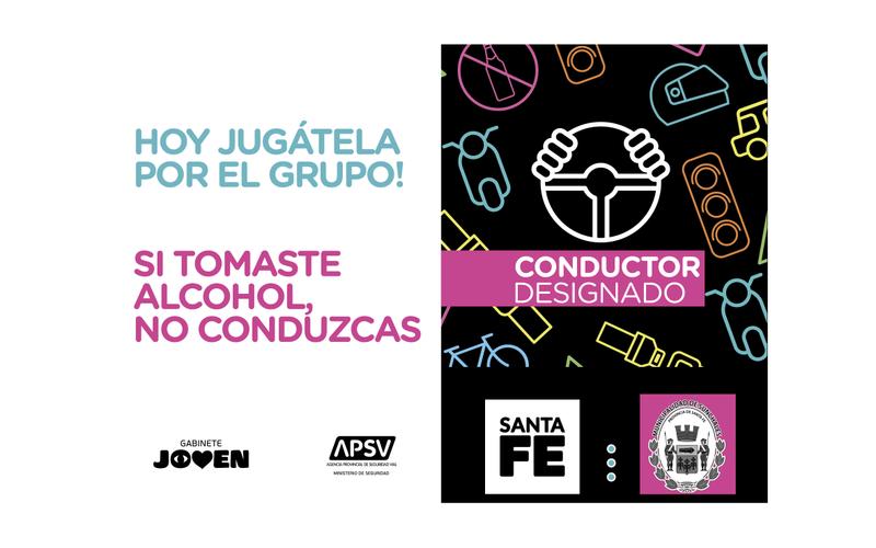 Sábado 22: primera acción de Conductor Designado