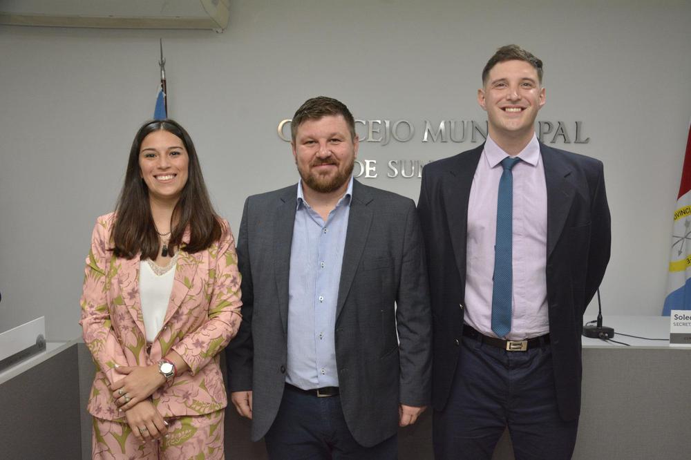 Pablo Pinotti participó del acto de asunción de los nuevos concejales ...